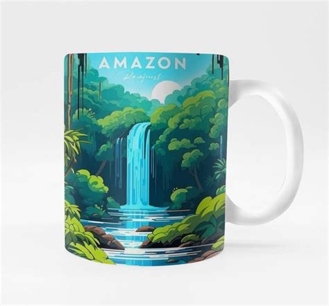 Caneca Personalizada Amazon Amazônia Elo7 Produtos Especiais