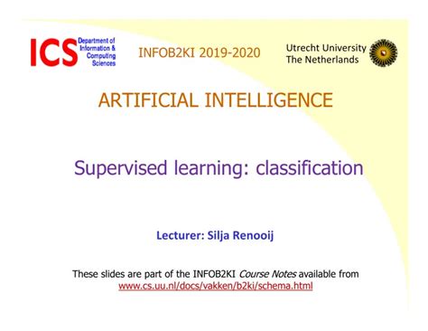 Ppt Artificial Intelligence Supervised Learning Classification Powerpoint Presentation 827769