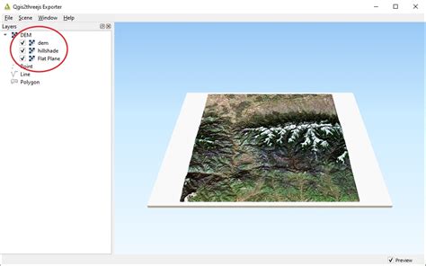 easy way to create a 3d map in qgis