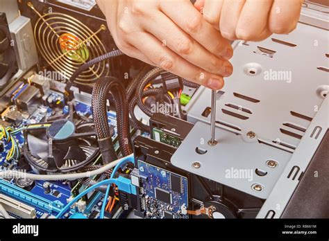 hardware installation and upgrades of the computer system unit with