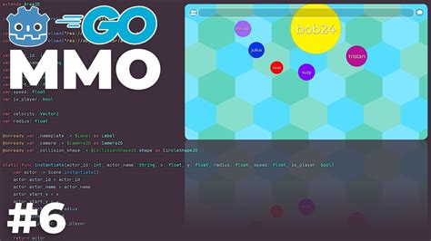 make an mmo with godot 4 golang player movement and gameplay loop