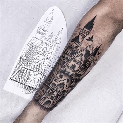 Tatuajes De Arquitectura Mejores Ideas Y Todo Su Significado