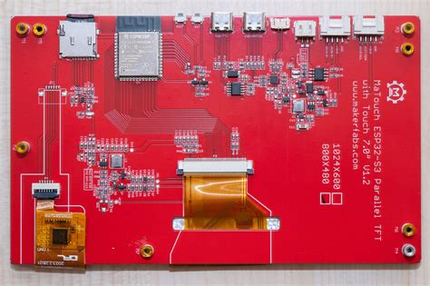 Matouch Esp32 S3 7 Inch Ips Display Comparison With Sunton Display