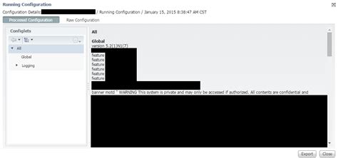 Comparing NX OS Configurations In Cisco Prime Or LMS Cisco Community