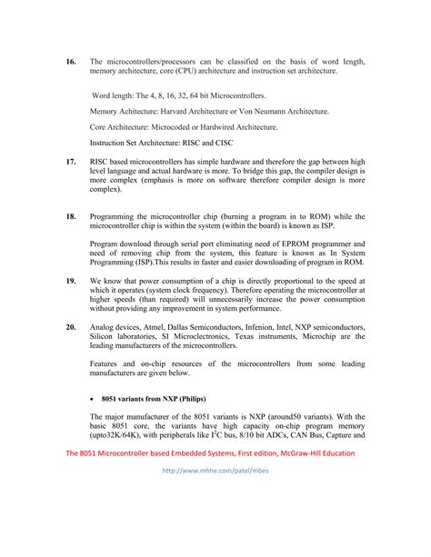 Solution Manual The 8051 Microcontroller Based Embedded Systems Pdf
