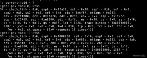 课后作业3 4：进程的切换 第1关 第二次进程切换过程分析 csdn博客