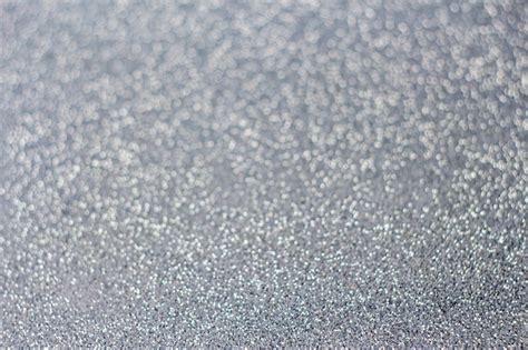 Абстрактный серебряный фон с блестками боке | Премиум Фото