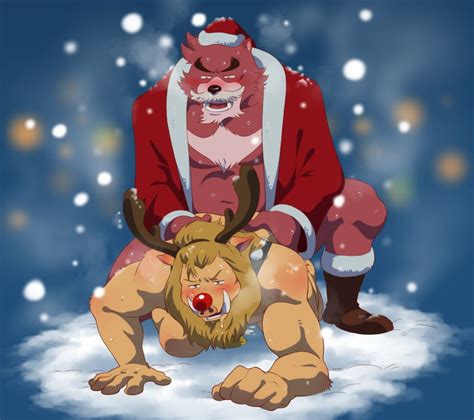 Rule 34 2boys 41raco Anal Anal Sex Anthro Bear Boar Christmas Duo