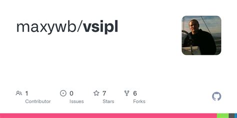 github maxywb vsipl