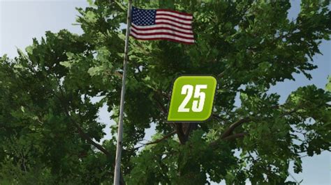 Usa Flag Fs25 Kingmods