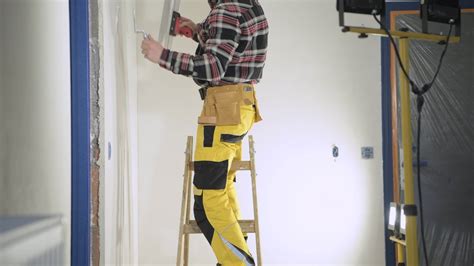 Drywall Patching Work 24670205 Stock Video At Vecteezy