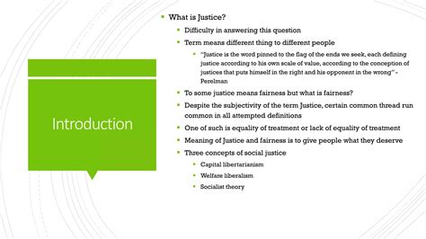 Introduction To Theories Of Justice Distributive Justice Pdf