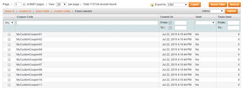 Importing Coupon Codes In Magento Plugin Company Knowledge Base