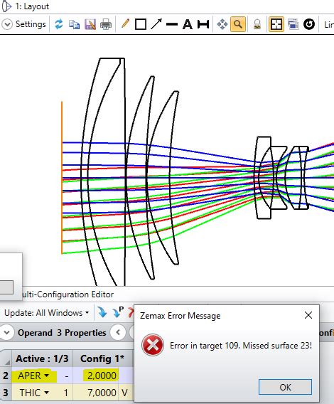 missed surface error message possible solution proposed zemax community