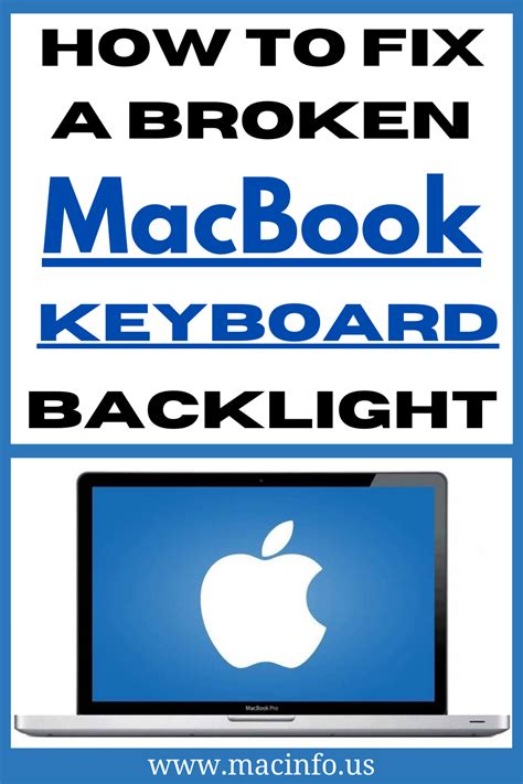 How To Fix A Broken Macbook Keyboard Backlight Artofit