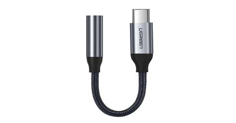 Ugreen Headphone Adapter With Mm Mini Jack To Usb Type C Cm Gray Pepita Hu