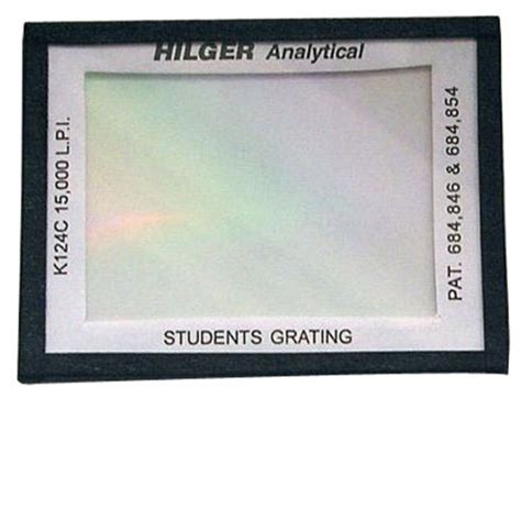 St Diffraction Grating Glass LPI Hilger Analytics IMPORTED UK For Industrial At