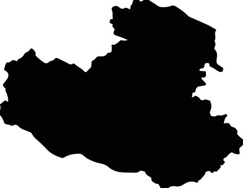 Basti India Silhouette Map 65768666 Vector Art At Vecteezy