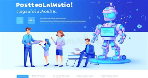 generative ai internet tutorials and lesson stock illustration