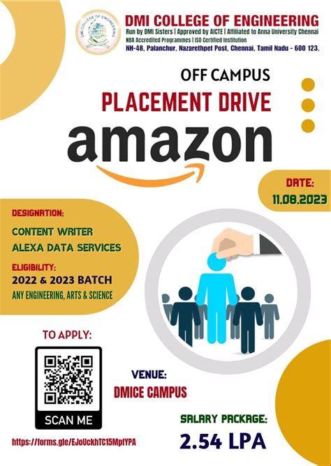 Drsai Ram On Linkedin Dmice Offcampus Campusrecruitment Amazon