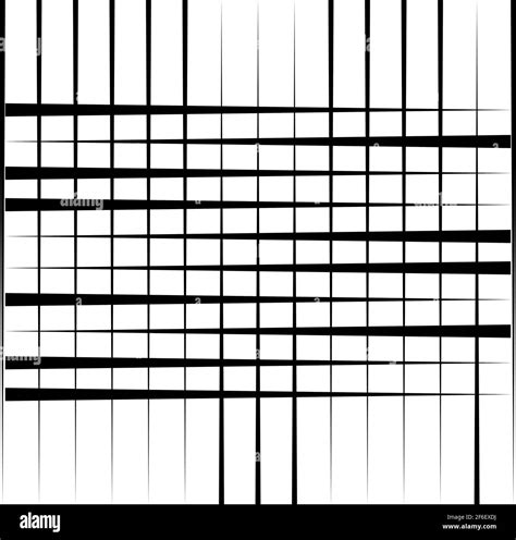 Abstract Grid Mesh Lattice Grating Geometric Element Intersecting