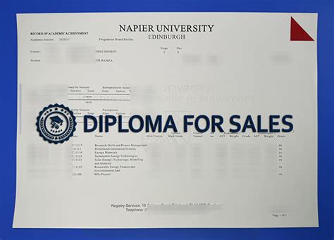 How To Buy A Fake Edinburgh Napier University Transcript