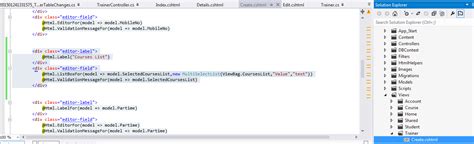 Configure Many To Many Relationship And ListBox Control In MVC And Entity Framework CodeProject