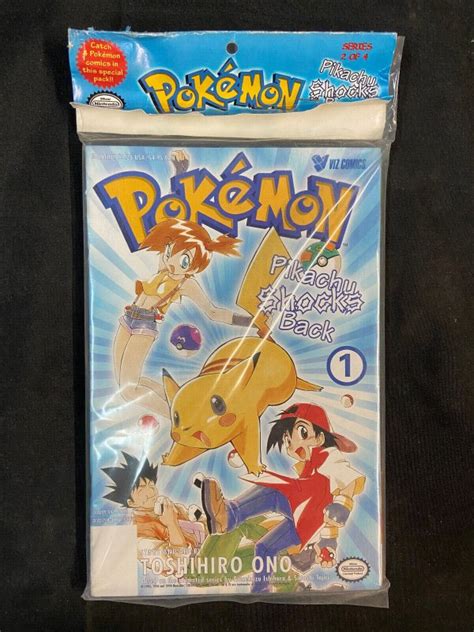 Pokemon Pikachu Shocks Back 4 Comic Prepack Sealed Comic Books