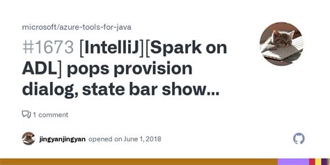 [intellij][spark On Adl] Pops Provision Dialog State Bar Show The Progress · Issue 1673