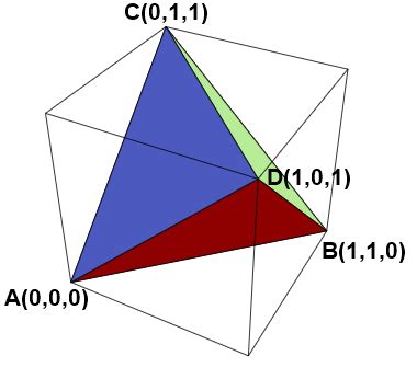 The Expected Volume Of A Random Tetrahedron In A Cube The DO Loop