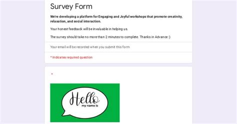 Meet Solanki On Linkedin Survey Form