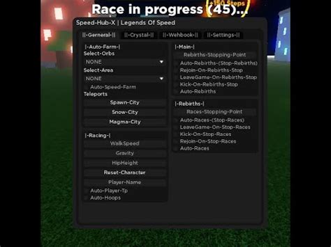 Legends Of Speed Scripts New Speed Hub X Youtube