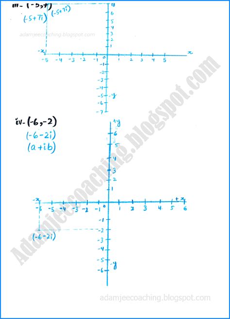 Adamjee Coaching Complex Numbers Exercise 11 Mathematics 11th