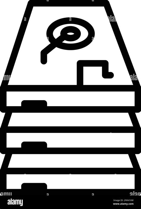 Storage Backup Icon Outline Storage Backup Vector Icon For Web Design Isolated On White