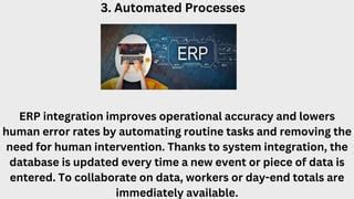 Benefits Of ERP Integration Pdf