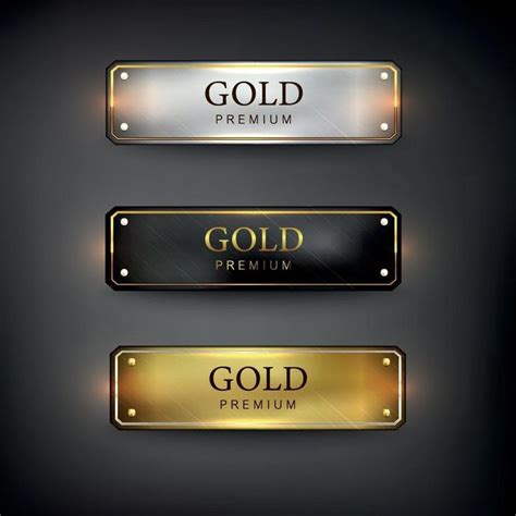 Download Metallic Web Button Set For Free