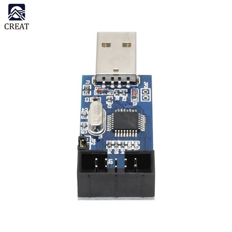 Usbasp Câble Programmation 10 Broches Usb Isp Atmega8 Atmega128 Attiny Can Pwm Support