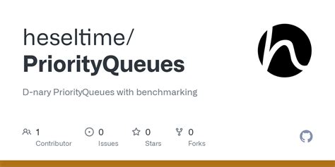 Github Heseltimepriorityqueues D Nary Priorityqueues With Benchmarking