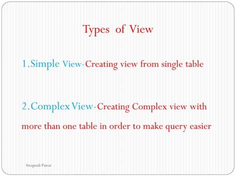 View And Index In Sql Pdf