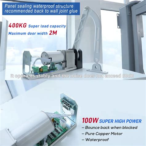 Automatic Door Operator Sensor System Automatic Electric Side Mounted