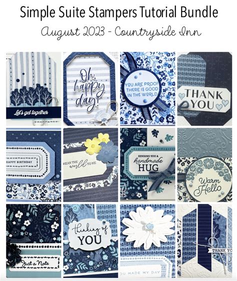 countryside inn tutorial bundle — p s paper crafts