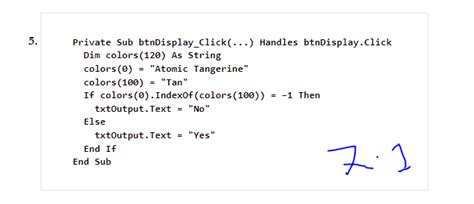 Solved Bis 344 Visual Basic Net Programming Must Be An