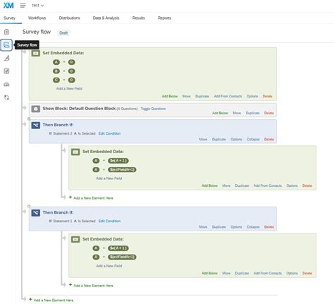 How To Count The Response Using Embedded Data And Use It To Do Display