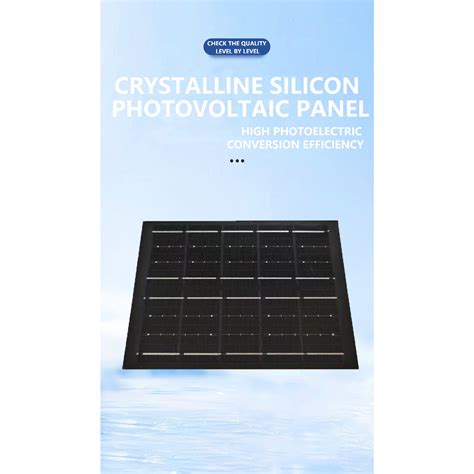 Solar Panel Micro Usb Solar Panel High Power Monocrystalline Silicon For Cell Phone Camping