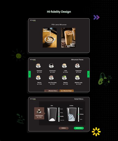 coffee vending machine ui ux concept on behance