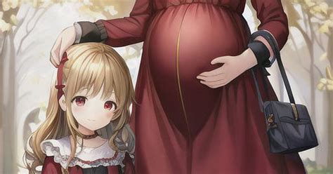 妊娠 根据女儿的样貌来推断怀孕妈妈的样子吧 枣のイラスト Pixiv