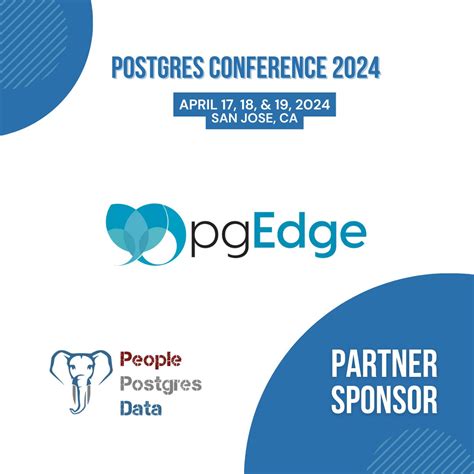 Pgedge On Linkedin Pgedge Postgresconf