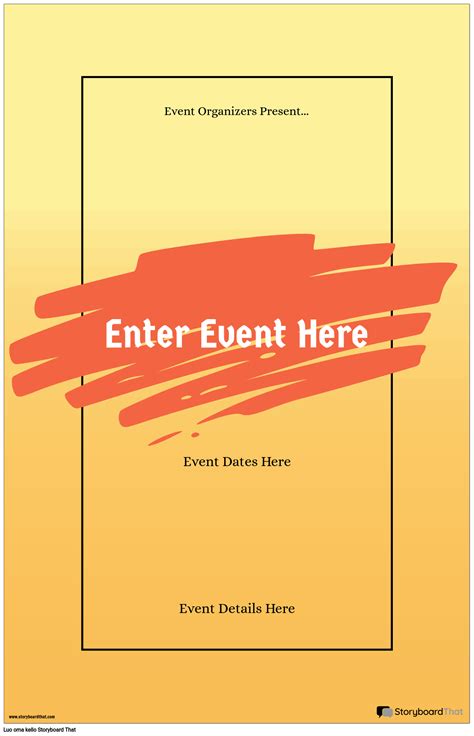 Tapahtuman Juliste Storyboard Par Fi Examples