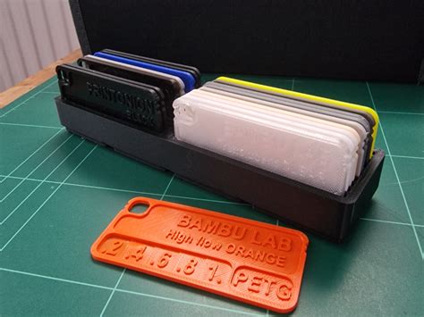 Gridfinity Favorite Filament Sample Holder By Tosickiller Makerworld Download Free 3d Models