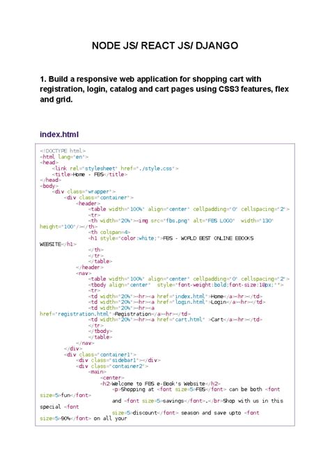 Big Data Analytics Lab Manual III B Tech CSE DS R Studocu